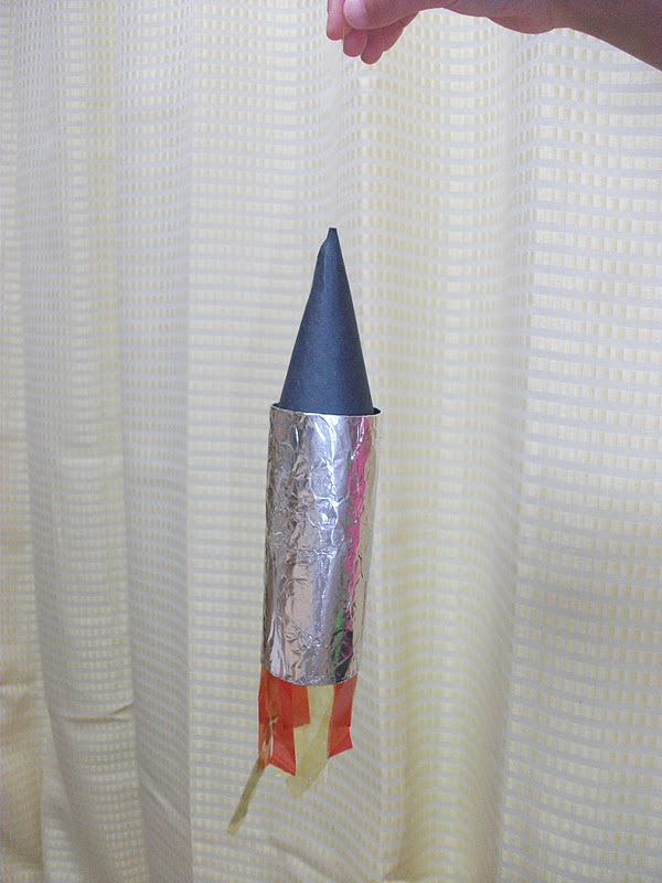 Easy Toilet Paper Roll Rocket Craft | Preschool Crafts for Kids
