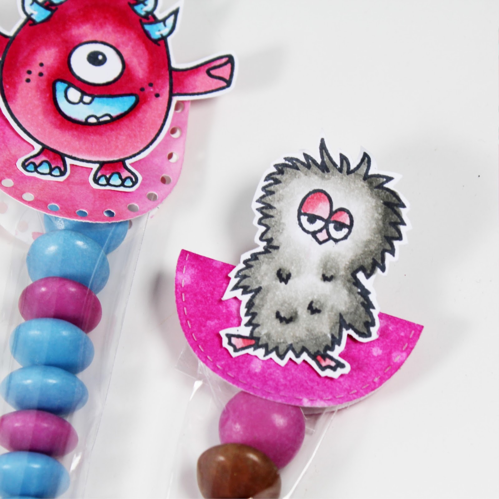 Create a smile: Video: Monster-Sweets for you