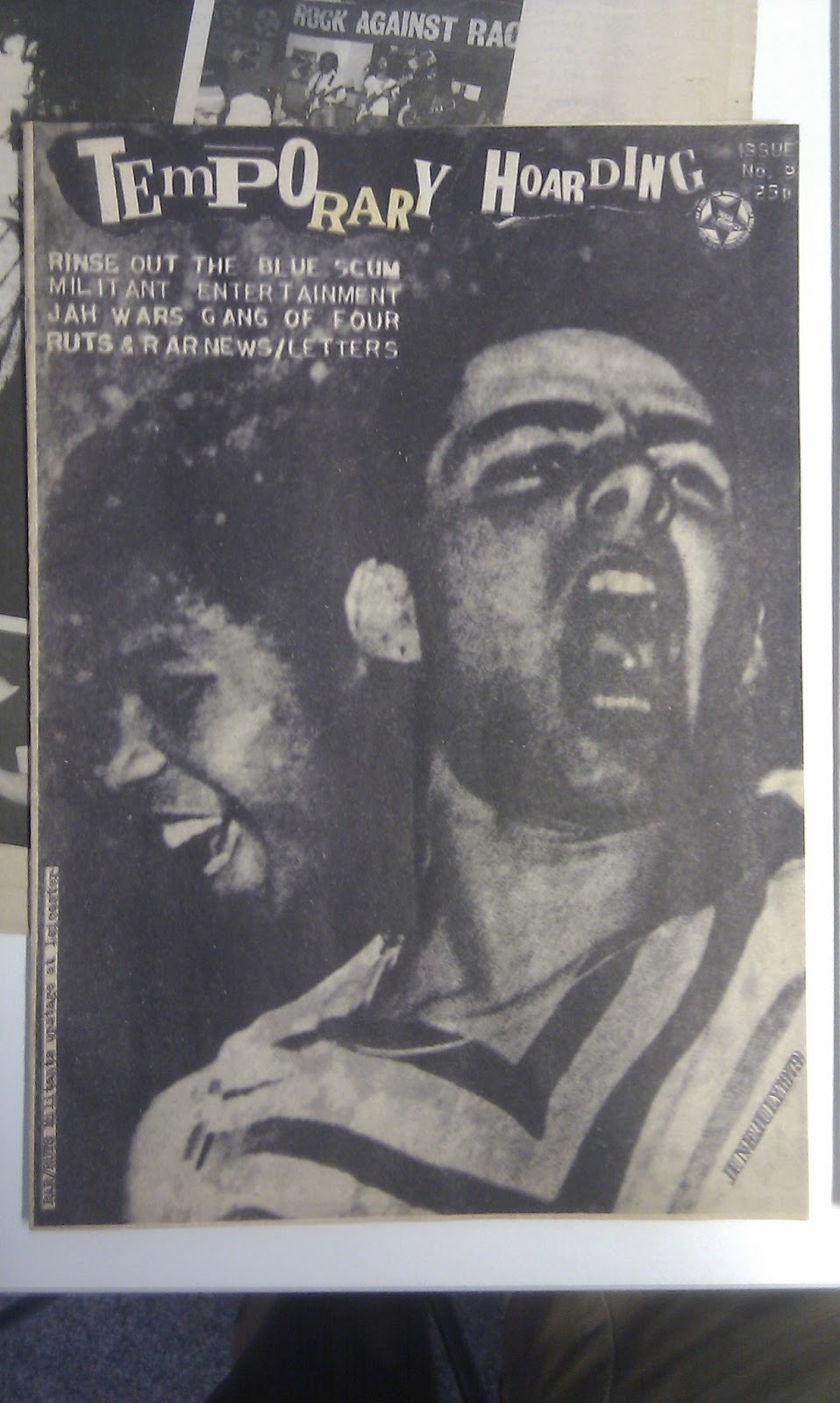 Zine Fayre - Unit X : "Temporary Hoarding RAR" - Punk Fanzines