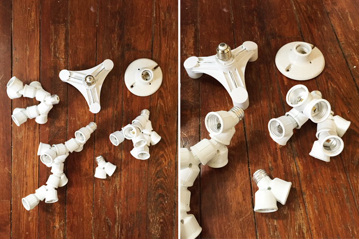 A Soliloquy by Bethany: DIY Custom Light Fixture