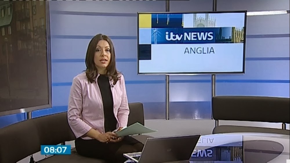 UK Regional News Caps: Tanya Mercer - ITV Anglia