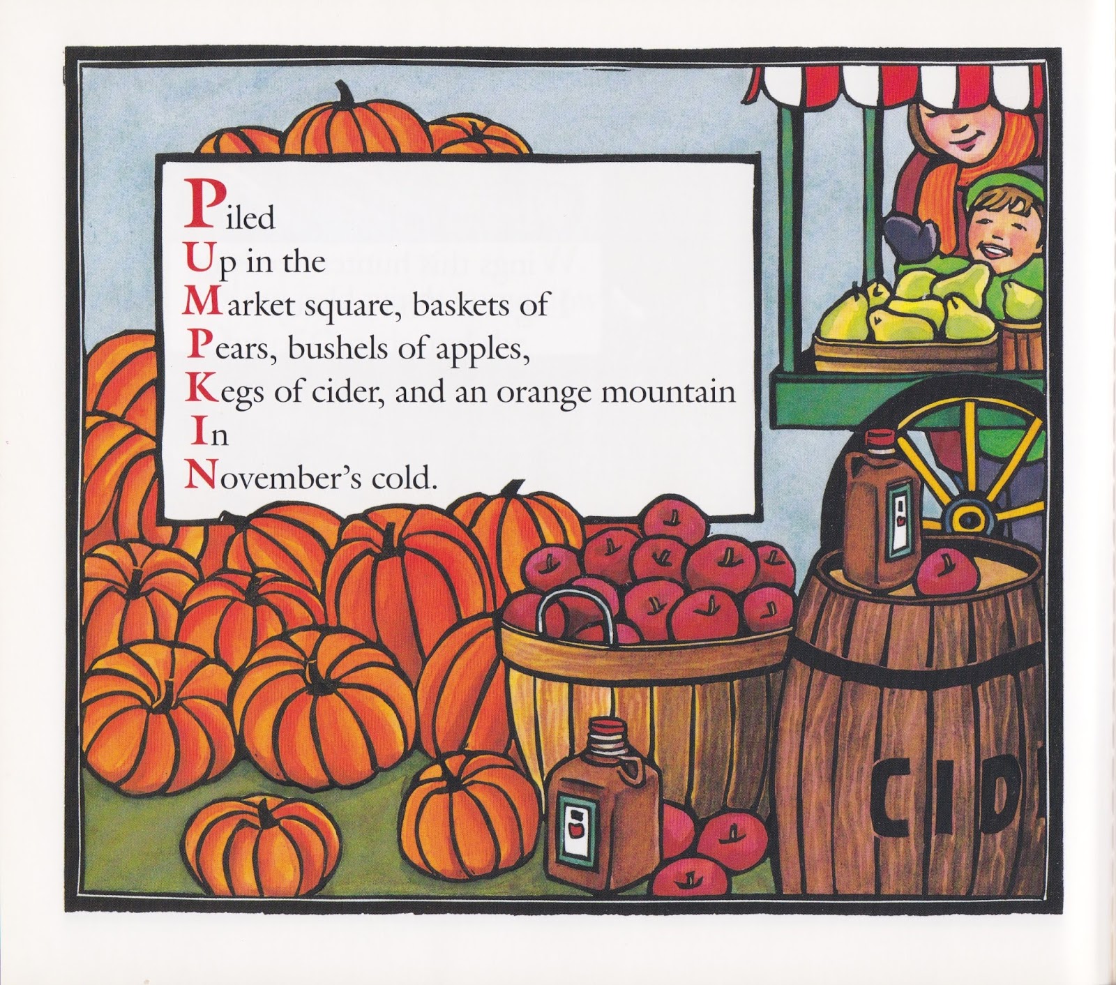 My Retro Reads: "Autumn: An Alphabet Acrostic" by Steven Schnur ...
