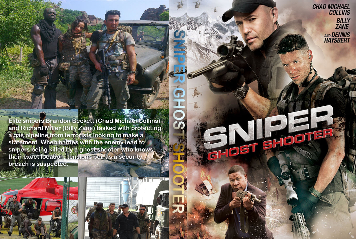KIM JACOBS UG: Sniper: Ghost Shooter (2016) DVD Cover