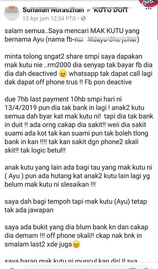 'Lepas turn dia dapat duit kutu RM5,000, terus senyap' | The Reporter