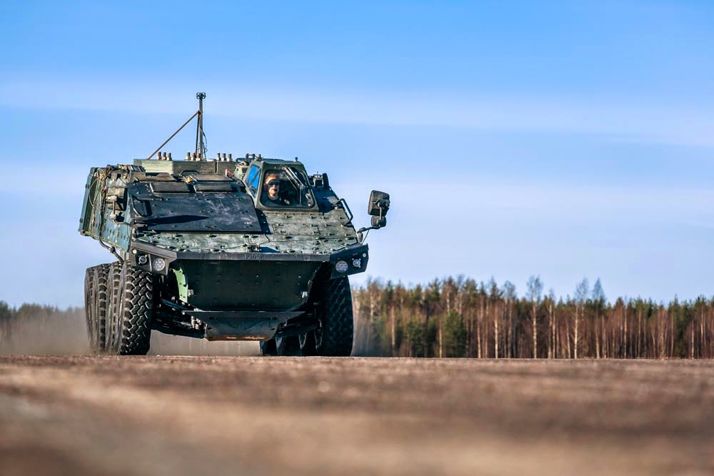 SNAFU!: Patria AMV-XP Vehicle Testing Pics.