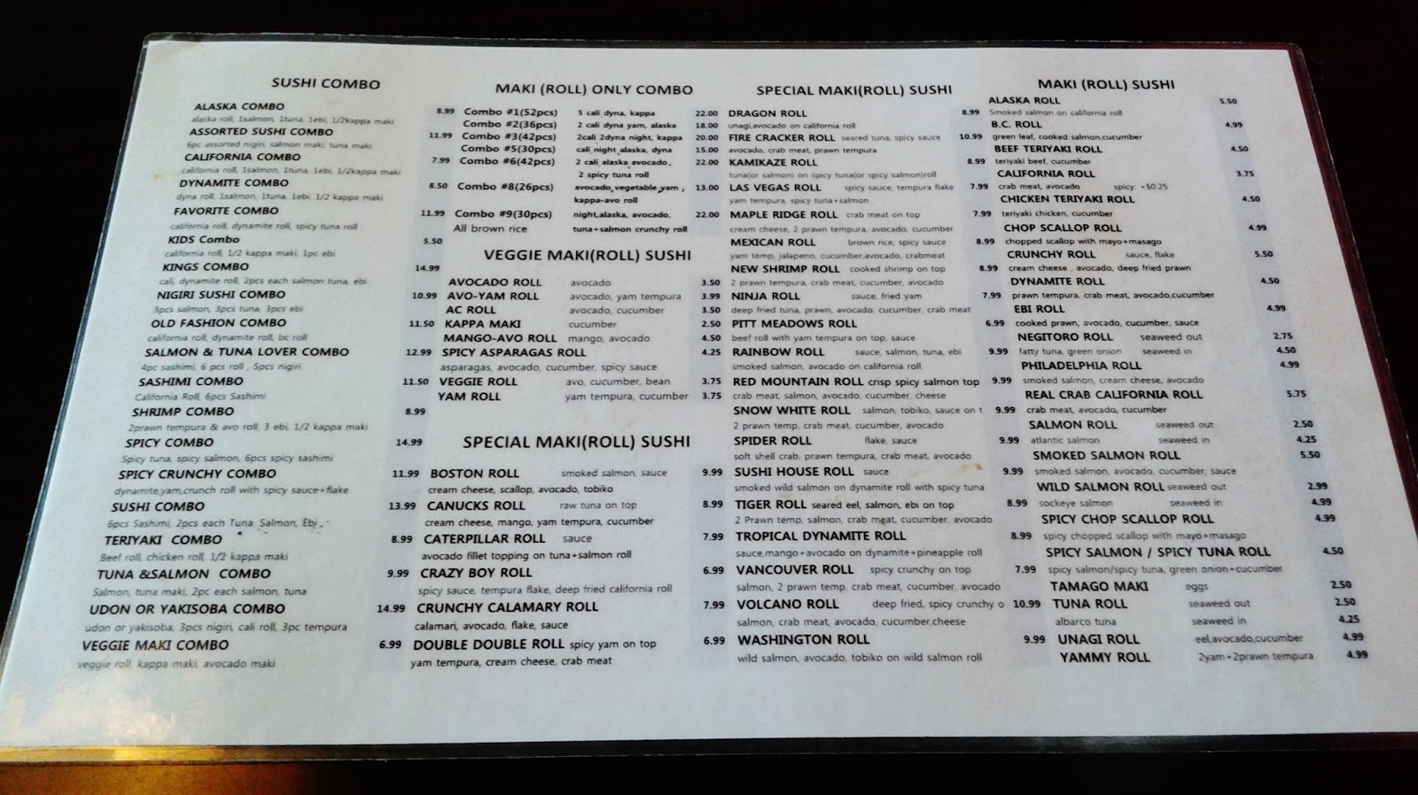 Raymond's Sushi Adventures: Episode #127: Sushi House (Maple Ridge)