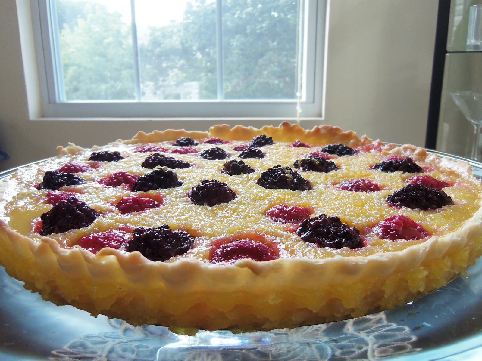 Simply Romanesco: A Lemon-Berry Tart and a vote of confidence