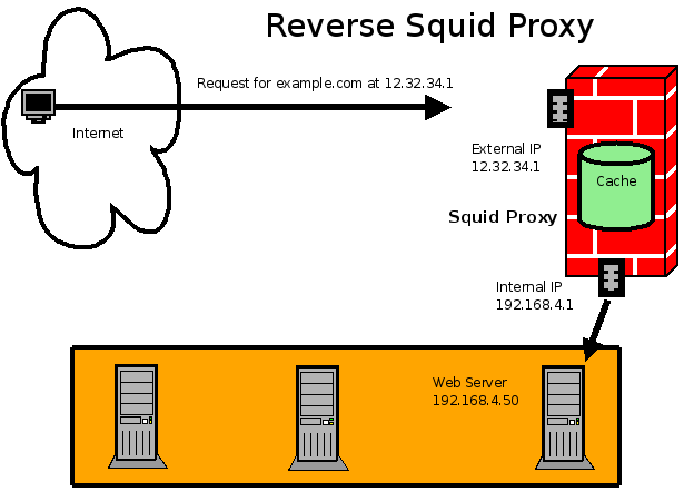 What is reverse proxy feature in squid? - Techeia.com