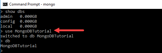 Working with Database in MongoDB ~ IT Tutorials with Example