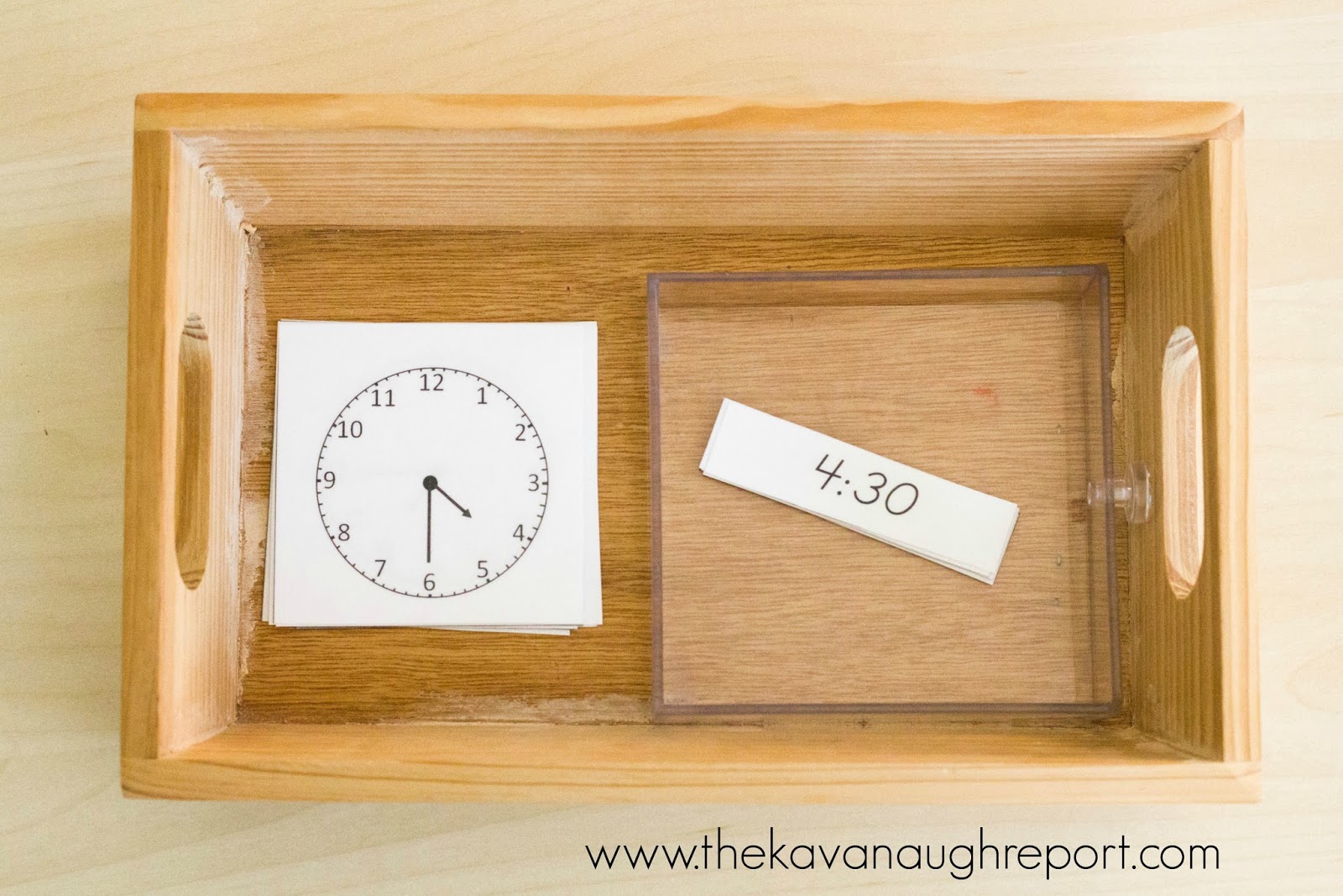 Montessori Inspired Time Theme