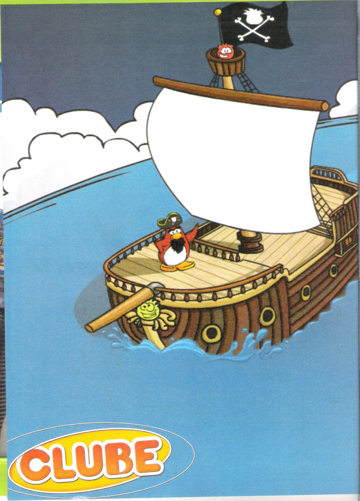 DICAS PARA JOGAR NO CLUB PENGUIN: poster do Club Penguin:Rockhopper!!!