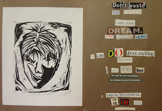 Art Mash: PRINTMAKING - SELF PORTRAITS