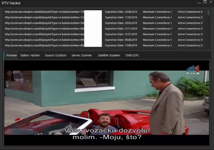 MAC Scanner by Revolution: IPTV Hacker