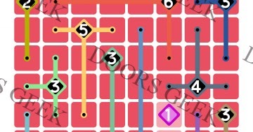 Logic Traces 8x8 Level 27 ~ Doors Geek