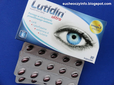 "Suche oczy" językiem pacjenta: Lutidin ultra - tabletki na oczy - recenzja