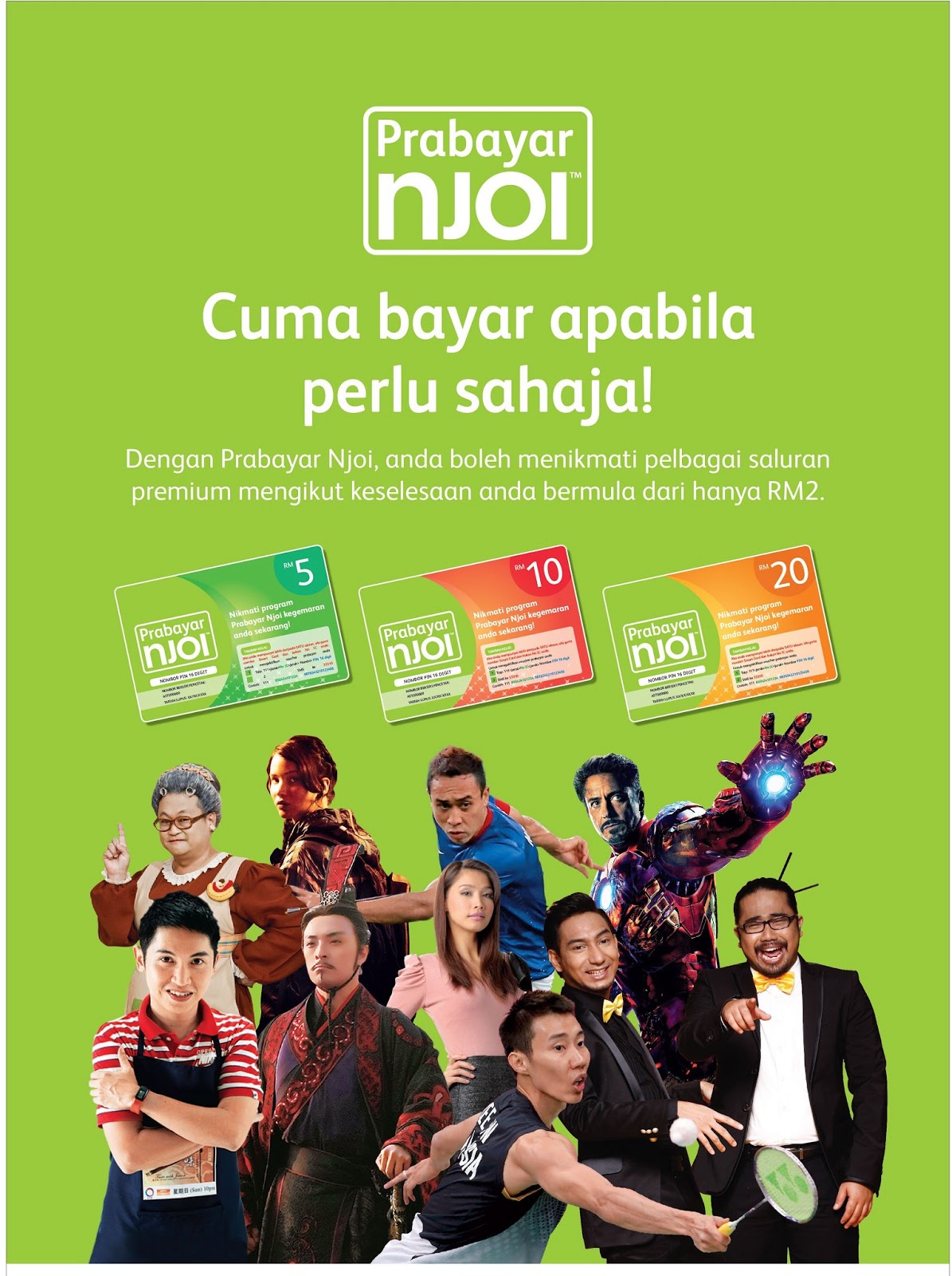 KEVIN MEETS THE STARS: ASTRO NJOI PREPAID