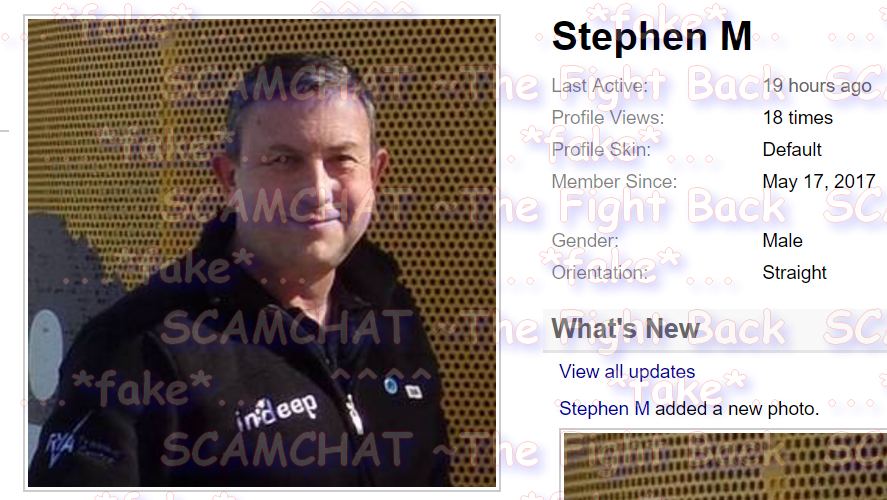 ScamHaters United .. Visit us also on Facebook and Instagram : STEPHEN ...