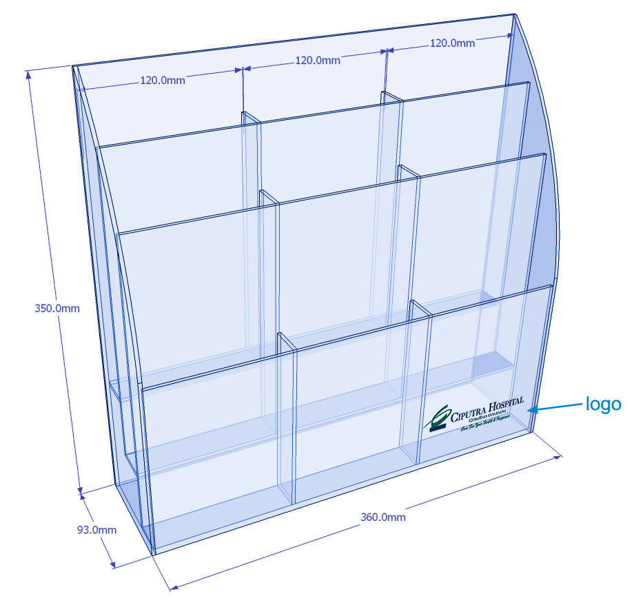 Display rokok | akrilikdanacrylic