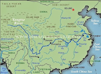China Geografica: Hidrografia Chinesa