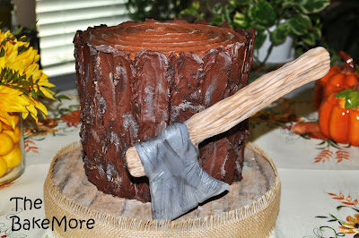 The Bake More: Nothing but BARK - Woodland / Stump Cake