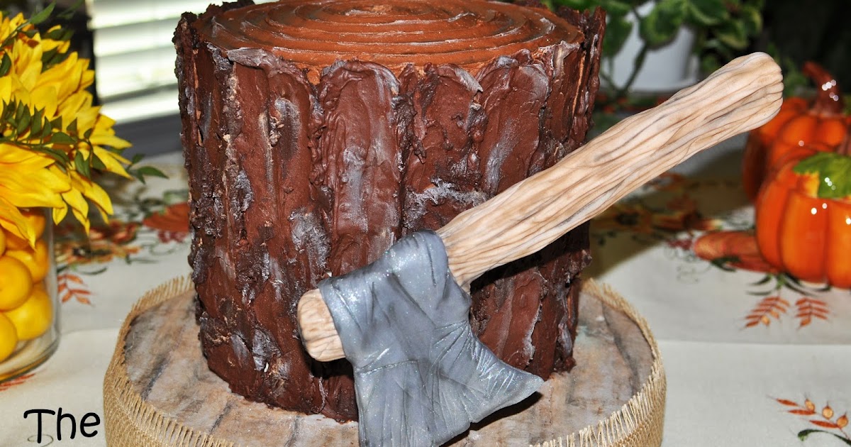 The Bake More: Nothing but BARK - Woodland / Stump Cake