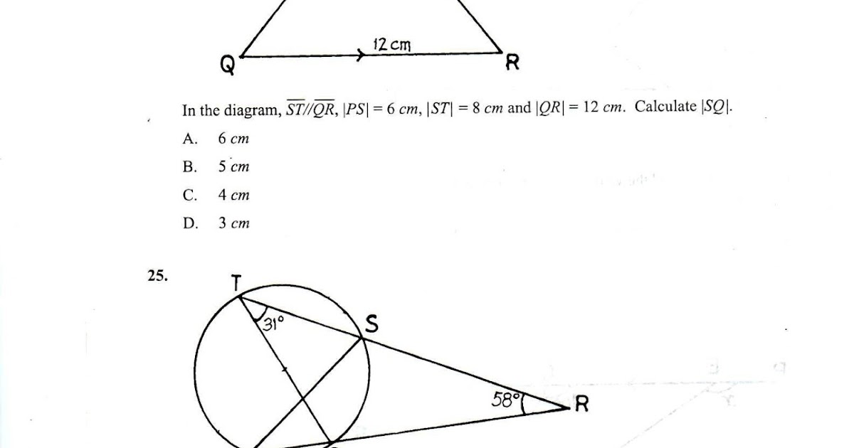 WASSCE MATHS PAST QUESTION STORE - PAQsoft Solutions