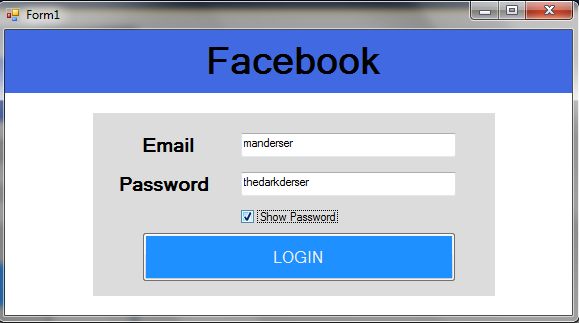 Cara Menggunakan Checkbox Untuk Show Password Visual Basic Manderser