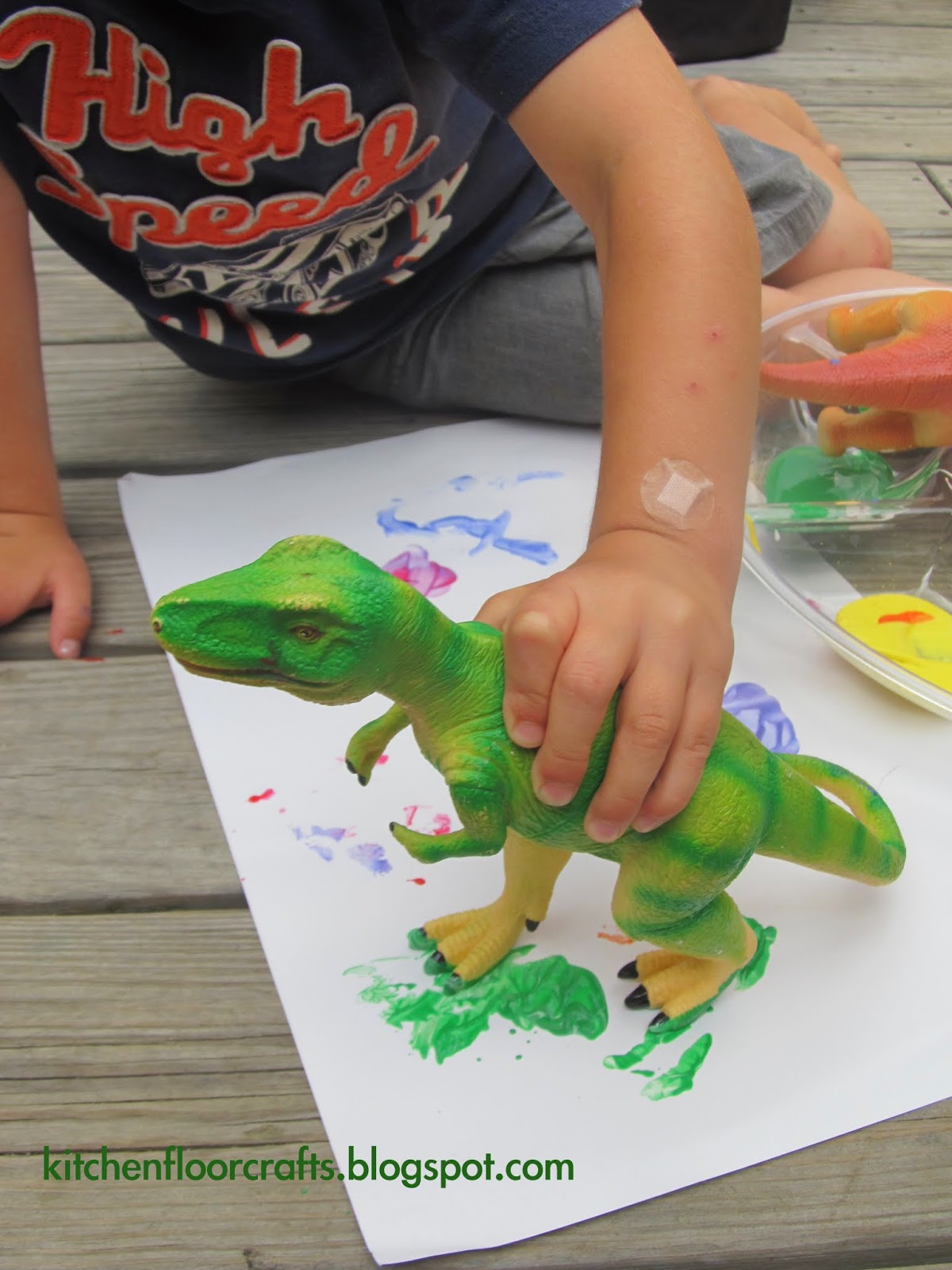Kitchen Floor Crafts: Quick Pick & Project of the Week: Dinosaur Stomp ...