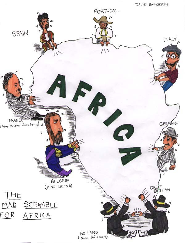 Sub-Saharan Africa: What We Never Knew: Political Cartoons