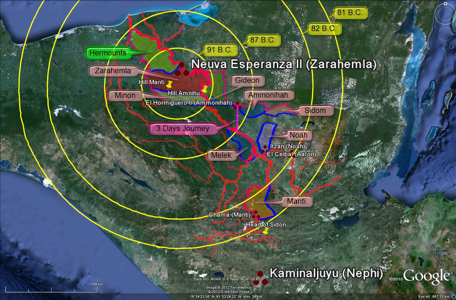 BOOK of MORMON RESOURCES: Expansion of the Nephite Nation