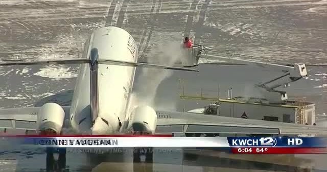 Kathryn's Report: Ice would have severe effect on air travel