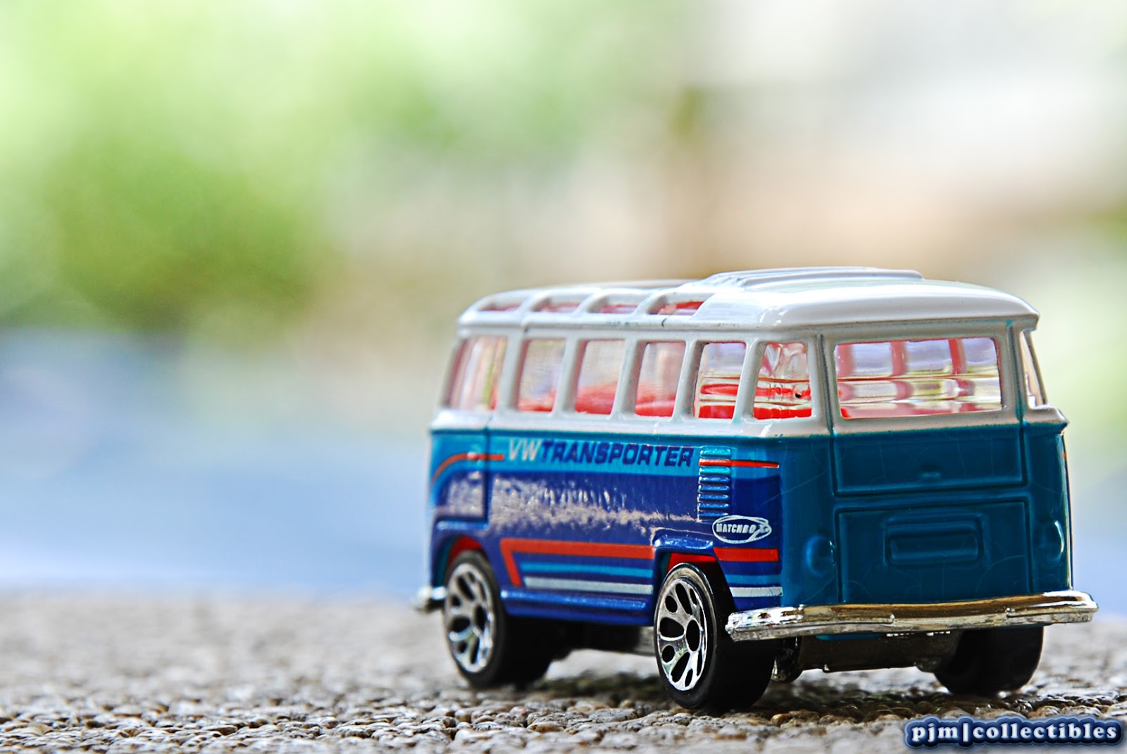 pjm.collectibles: Matchbox VW Blue Transporter
