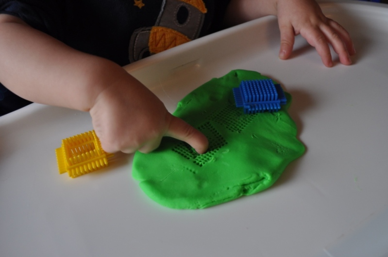 Memorizing the Moments: Play Dough - Fun with Textures