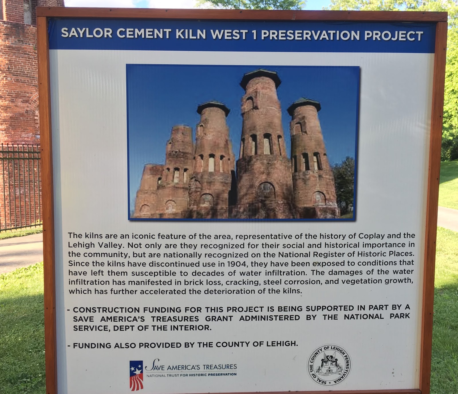 MarkerQuest: First Cement, Coplay, Lehigh County