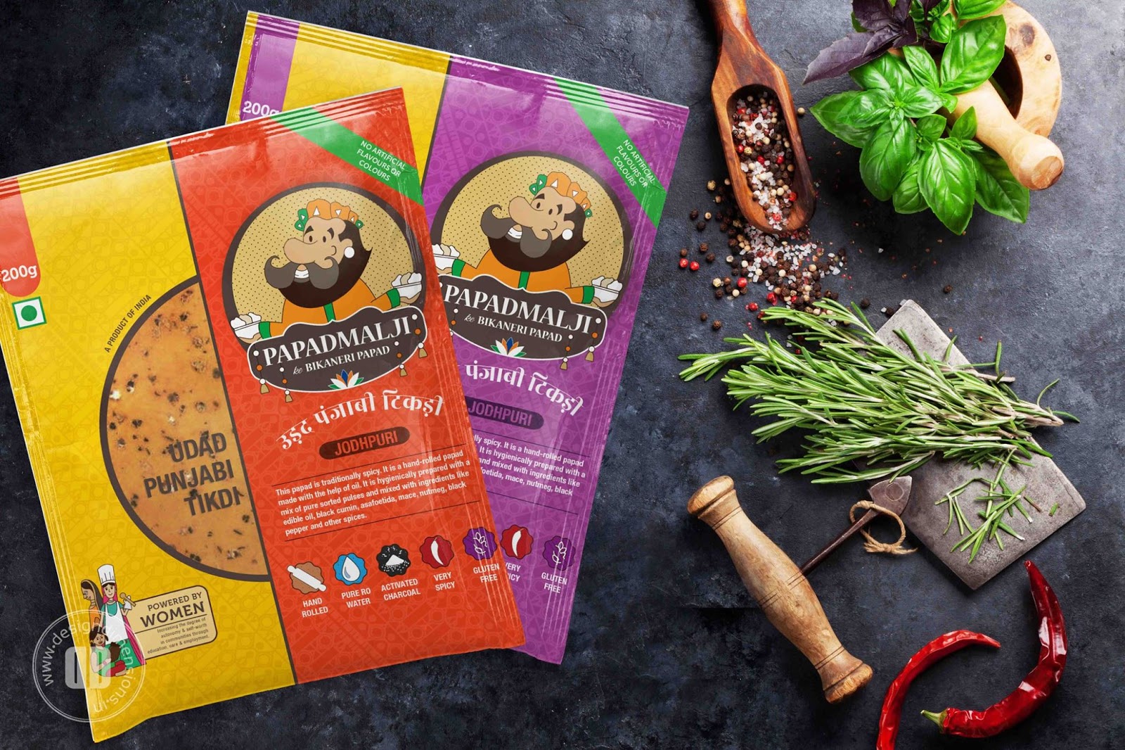 Papadmalji ke Bikaneri Papad – Packaging Of The World