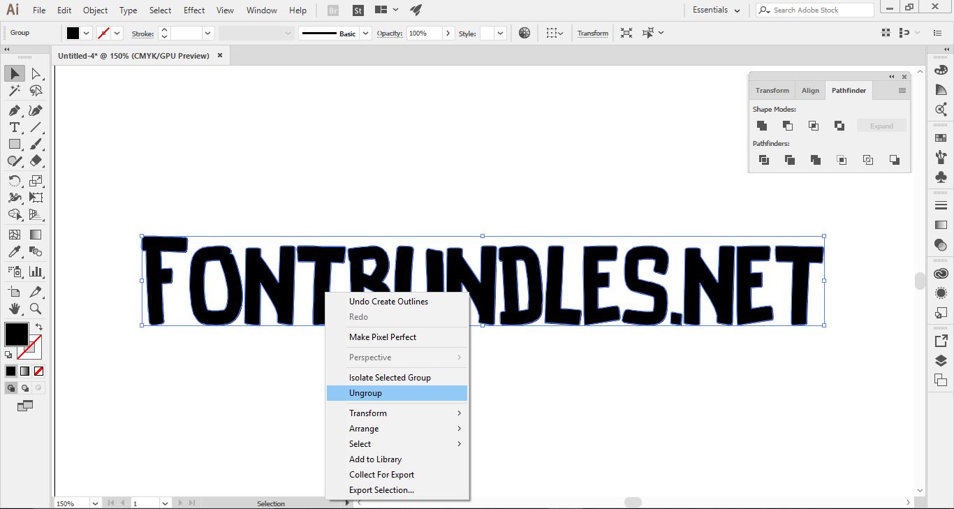 How to Edit Text - Illustrator Tutorial | Design Bundles