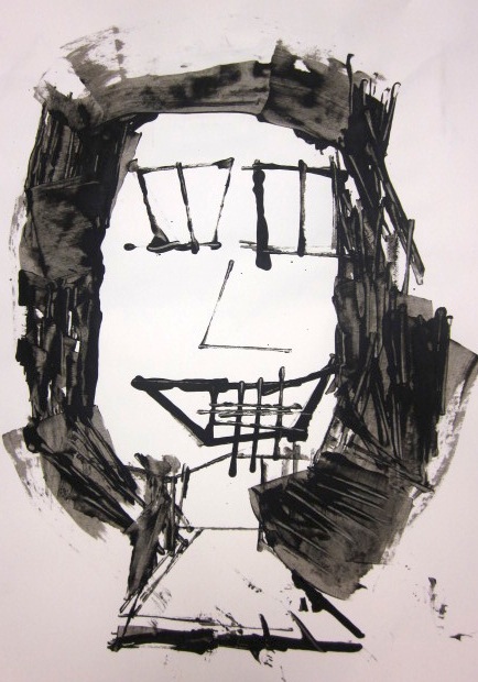 Art is Basic-- Art Teacher Blog: Face Prints with Cardboard--1st Grade