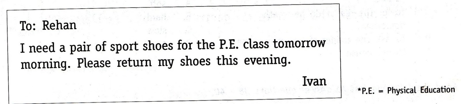 Heny SeptinQu: Short Message Exercises