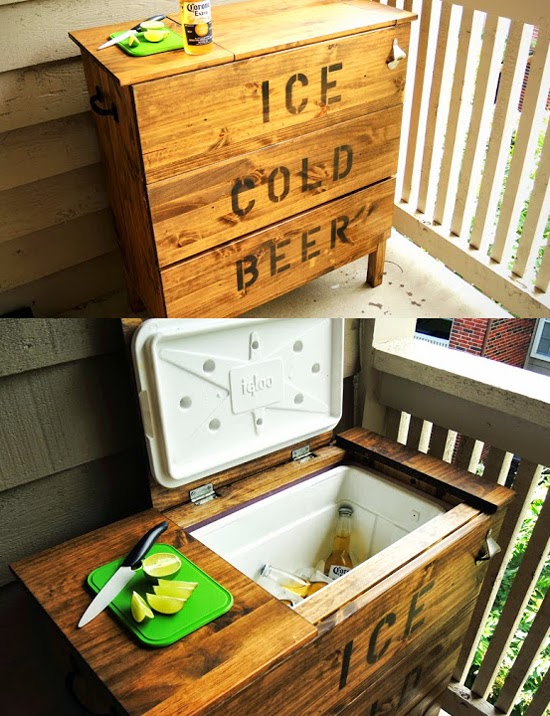 Steal this Idea*: Dresser Ice Chest Cooler | Brooklyn Limestone