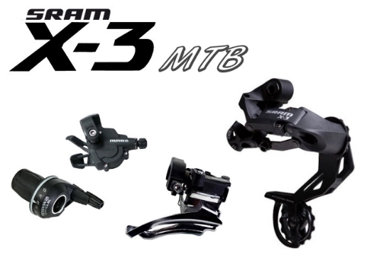 Ciclismo Mountain Bike-MTB Mecanica y Noticias: Grupo Sram X3 MTB