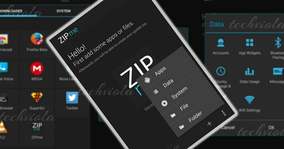 How to Create a Flashable Zip File on Android With ZIPme - MEWDIEPIE