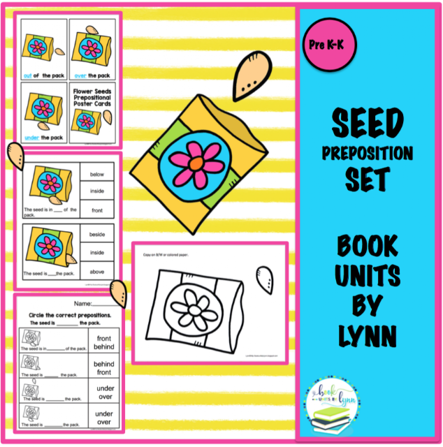 SEED PREPOSITION SET ~ Book Units by Lynn
