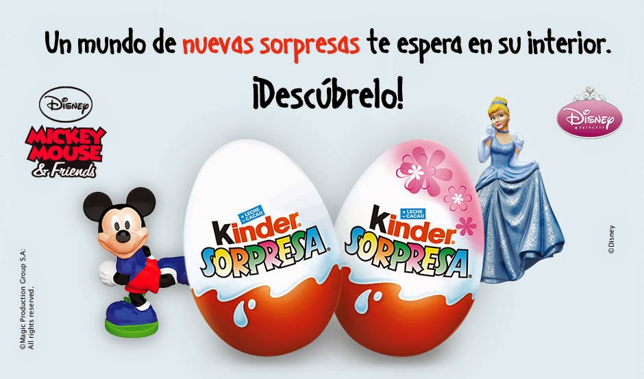 Just-Communication: Kinder sorpresa a dos colores