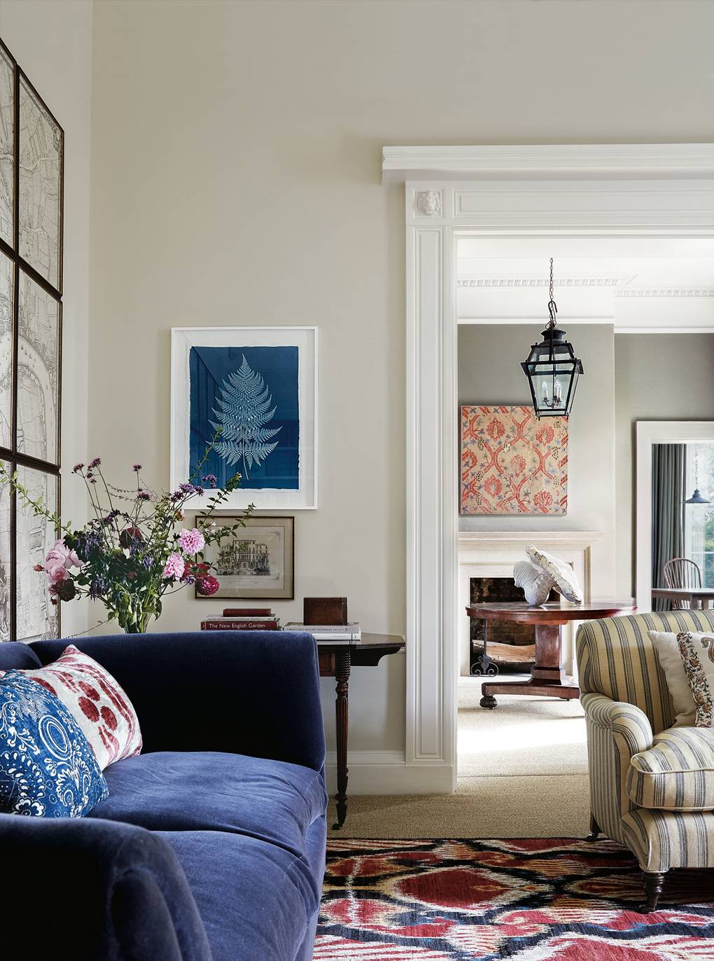 Georgian Country House, Cotswolds, England. Decorated by Joanna Plant ...