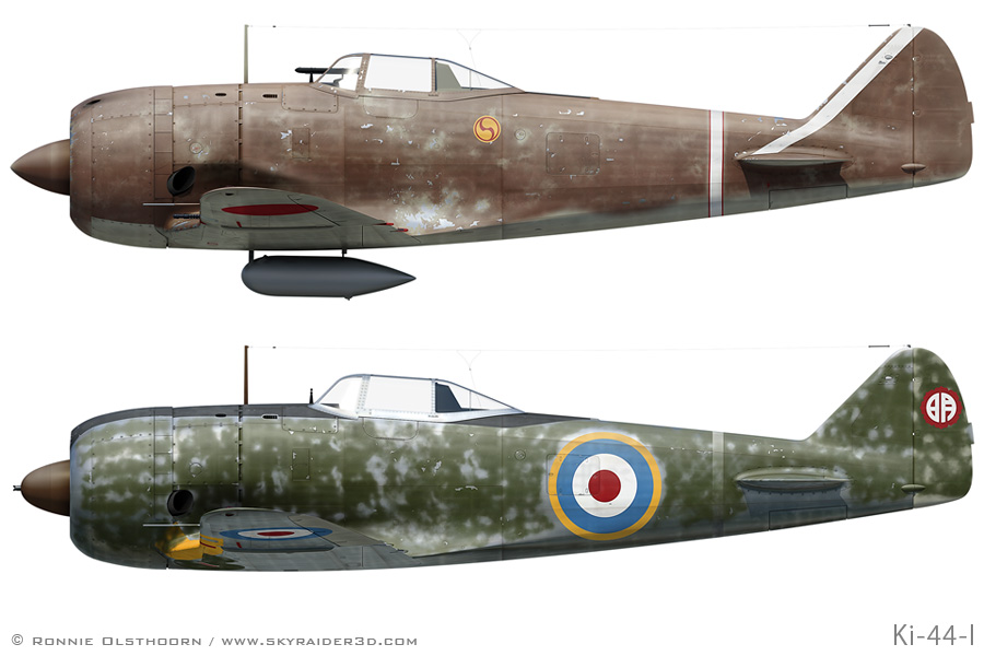 Aviation of Japan 日本の航空史: Ki-44 Profiles by Ronnie Olsthoorn