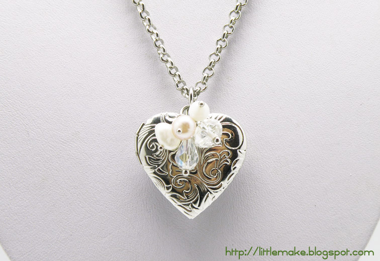 Memory Heart Locket Necklace | Little Maketto