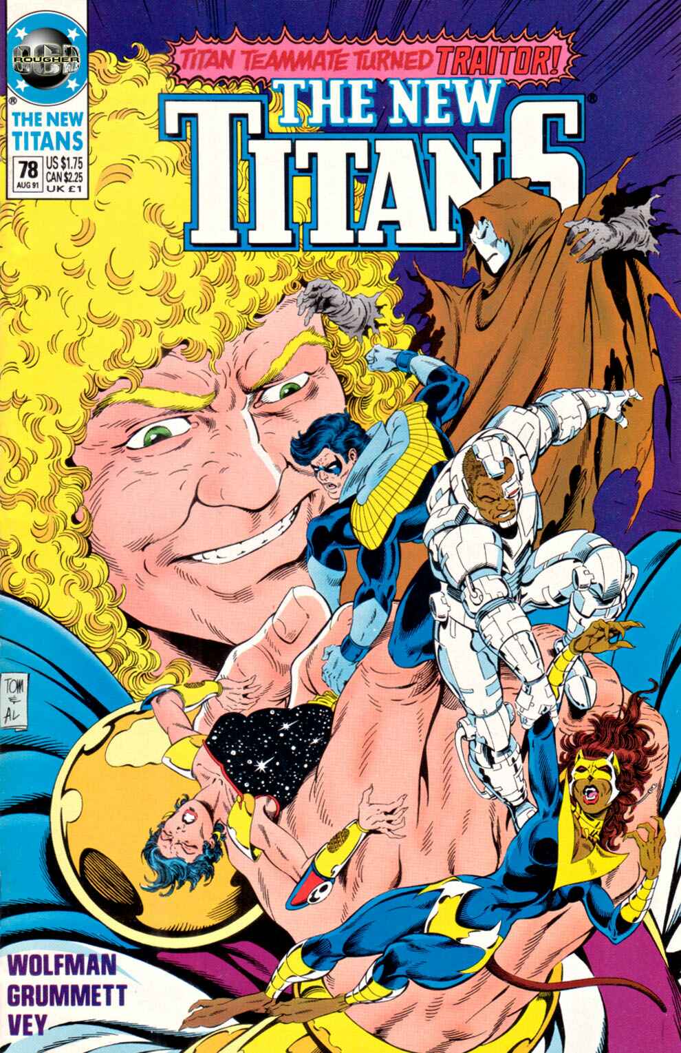 Read online The New Titans (1988) comic - Issue #78
