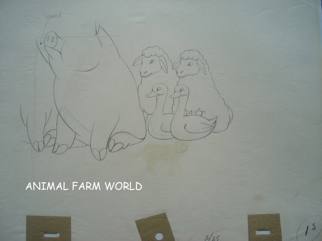 Living Lines Library: Animal Farm (1954) - Production Drawings > Animals