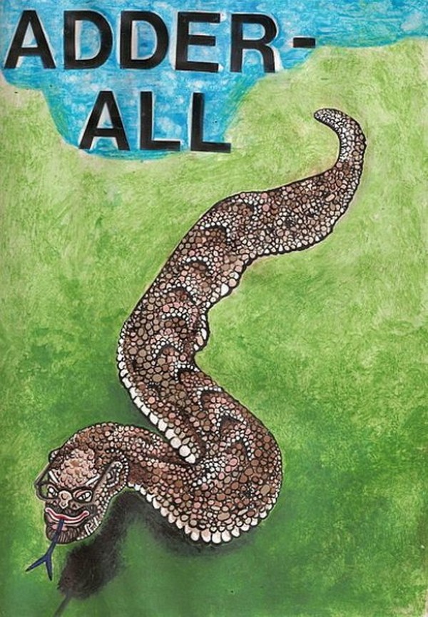 Boredom Crusher: Artist Bryan Lewis Saunders Took A Different Drug And ...