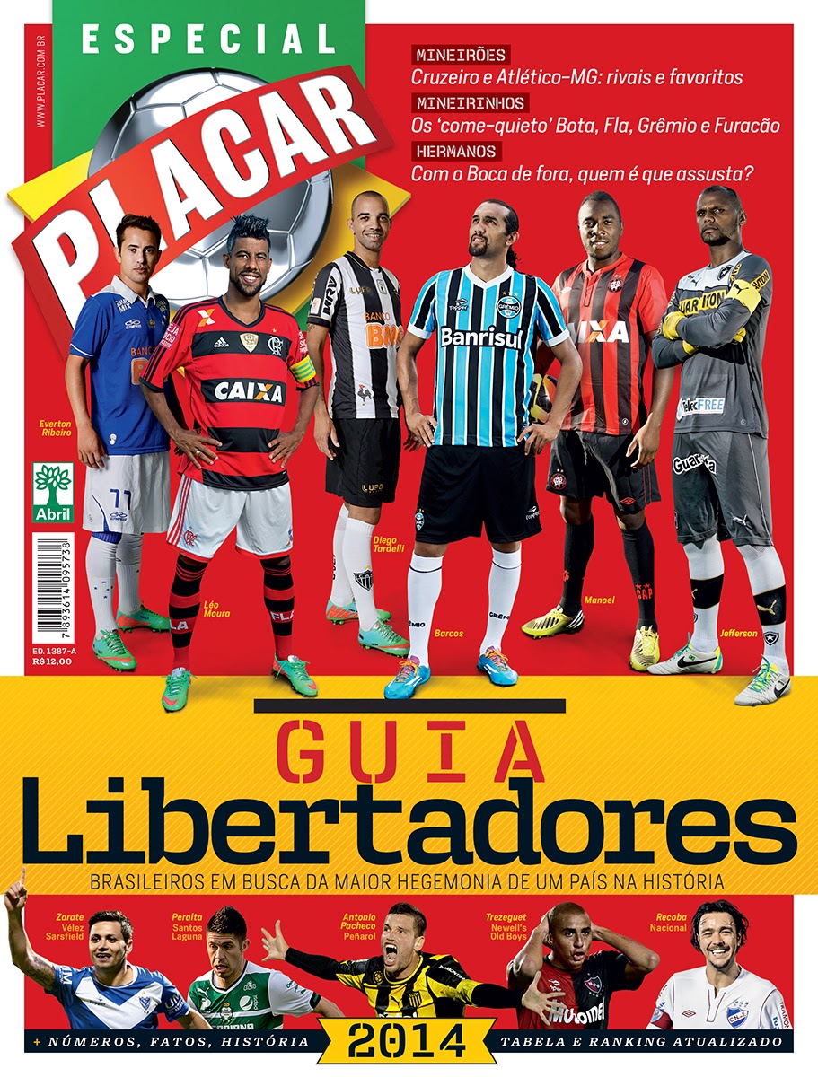 Brazil Releases: PLACAR MAGAZINE GUIA DA LIBERTADORES 2014